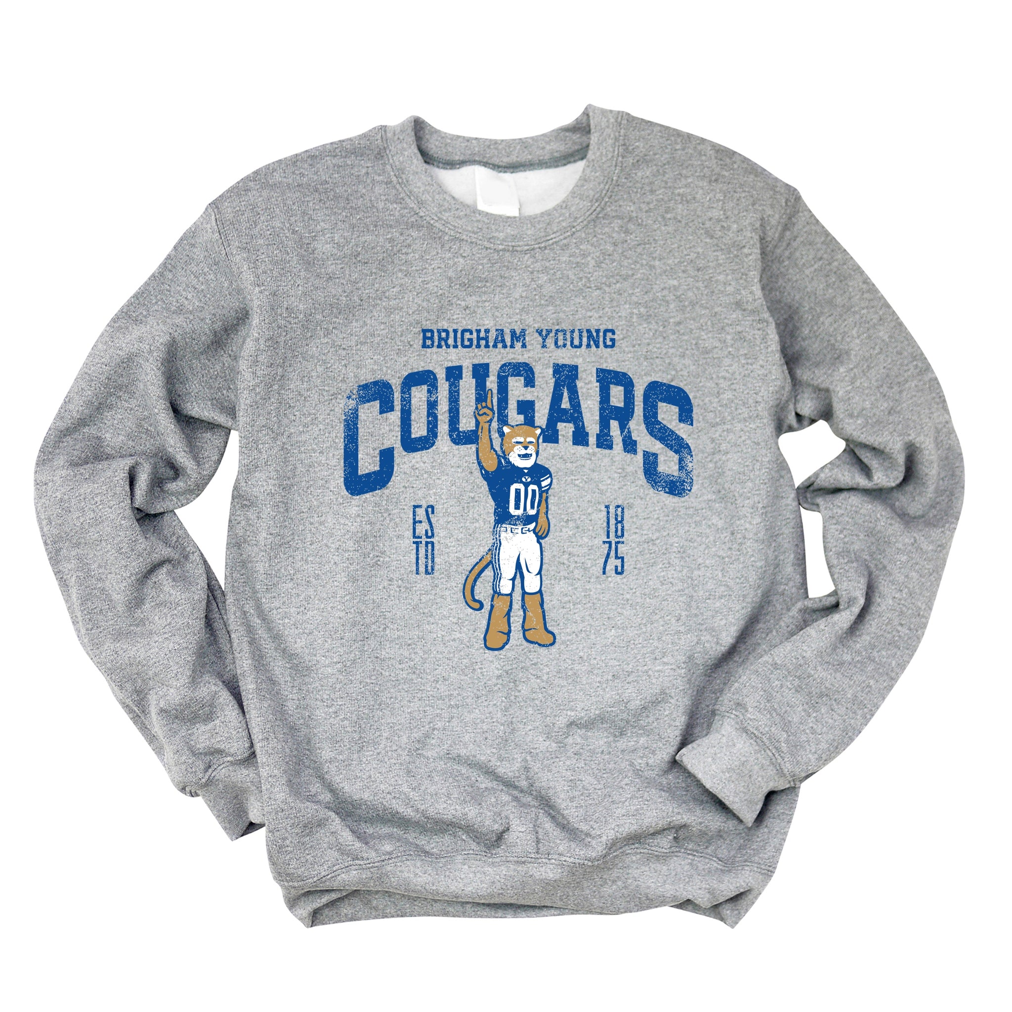 Licensed BYU Cougars Cosmo - Women's Graphic Sweatshirt